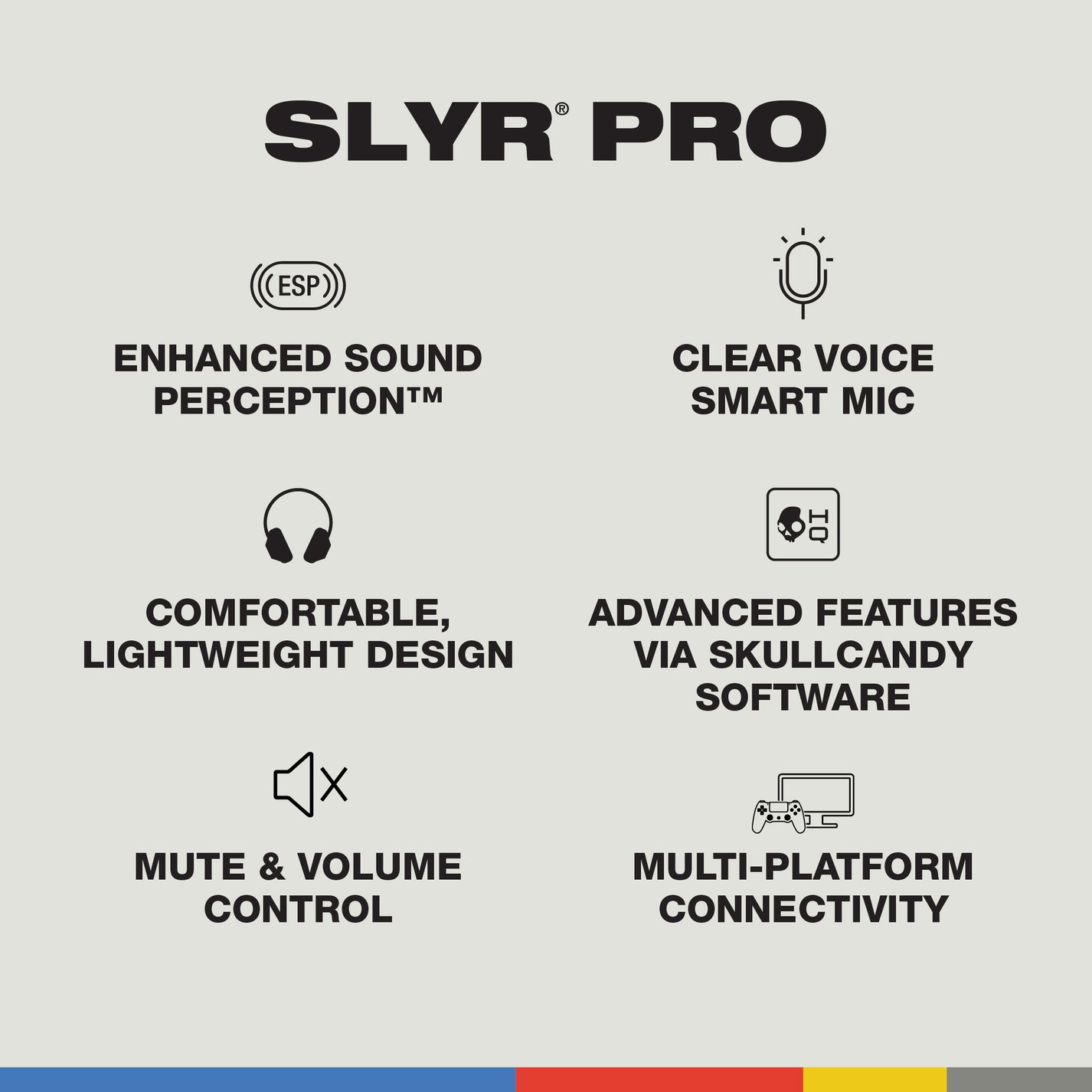 SLYR Pro - Wired Pro Gaming Headset with Microphone | USB-A & 3.5mm AUX ...