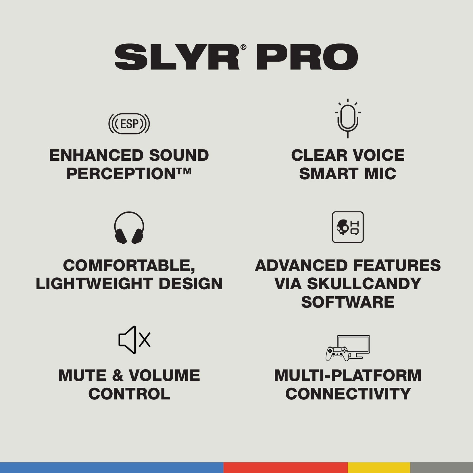 SLYR Pro - Wired Pro Gaming Headset with Microphone | USB-A & 3.5mm AUX ...