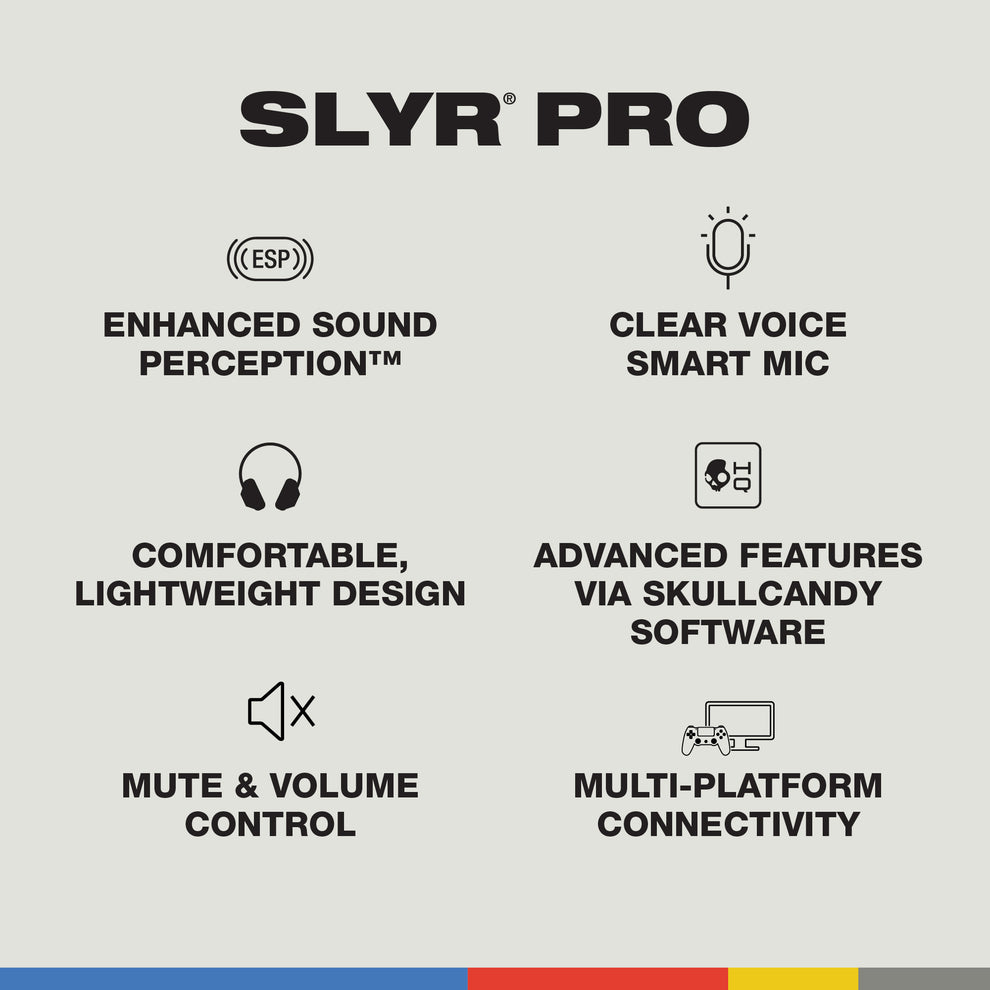 SLYR Pro - Wired Pro Gaming Headset with Microphone | USB-A & 3.5mm AUX ...