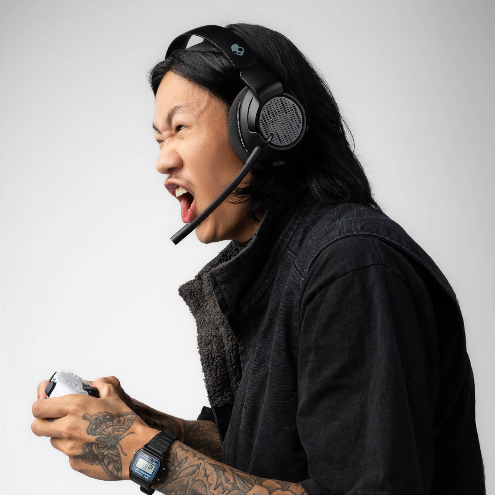 Crusher PLYR 720 - Wireless Gaming Headphones with Mic | Bluetooth 5.3 ...