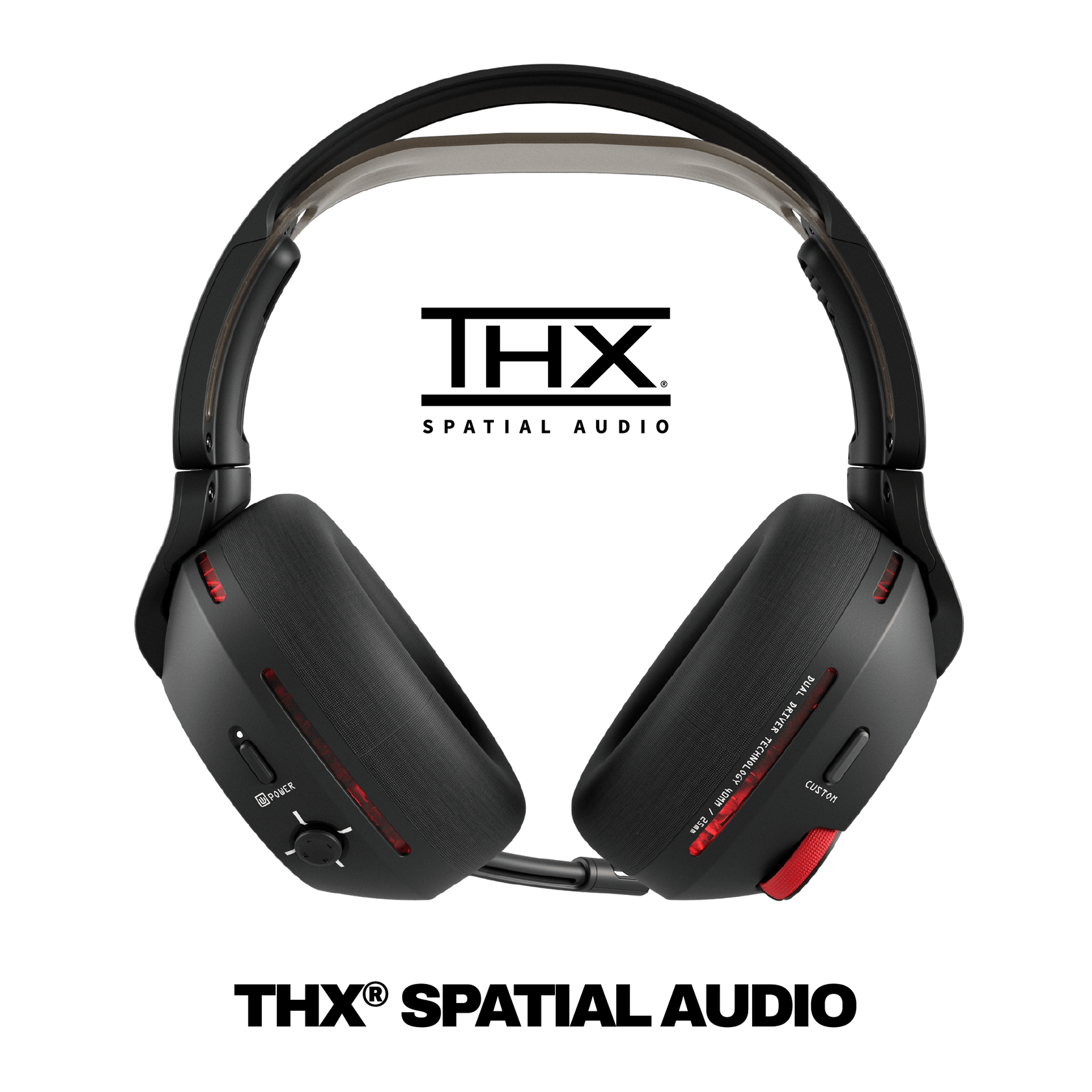 Crusher PLYR 720 - Wireless Gaming Headphones with Mic | Bluetooth 5.3 ...