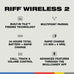 Riff Wireless 2 - Wireless On-Ear Headphones | Bluetooth 5.2 ...