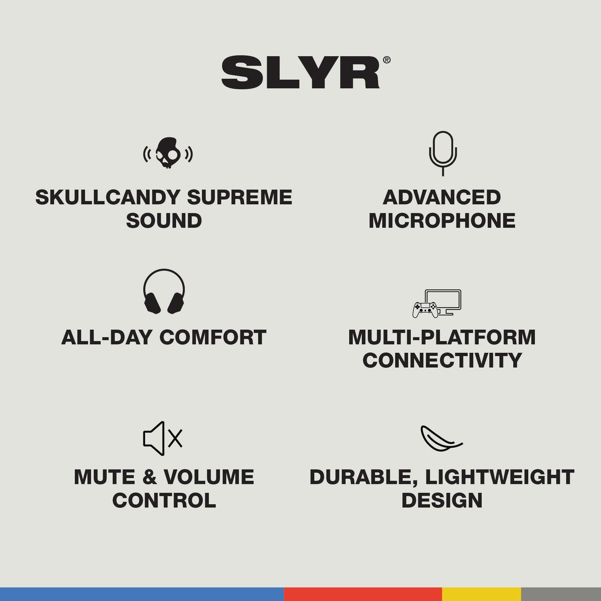 SLYR - Wired Gaming Headset with Microphone | 3.5mm AUX | PC, Mobile ...